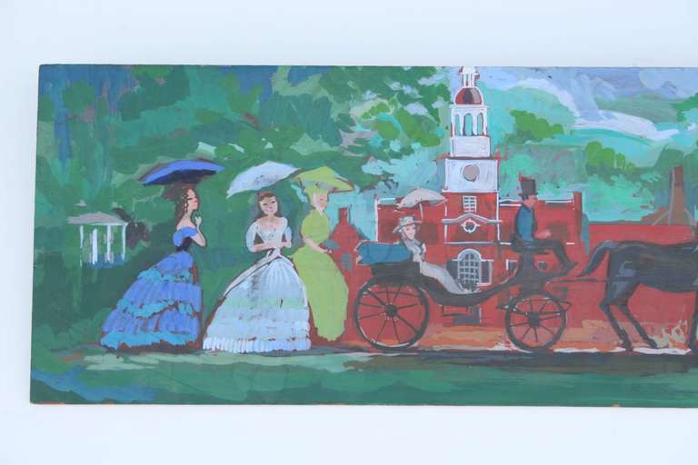 1960s Women's Suffragette, Emancipation, Womens Liberation Painting ...