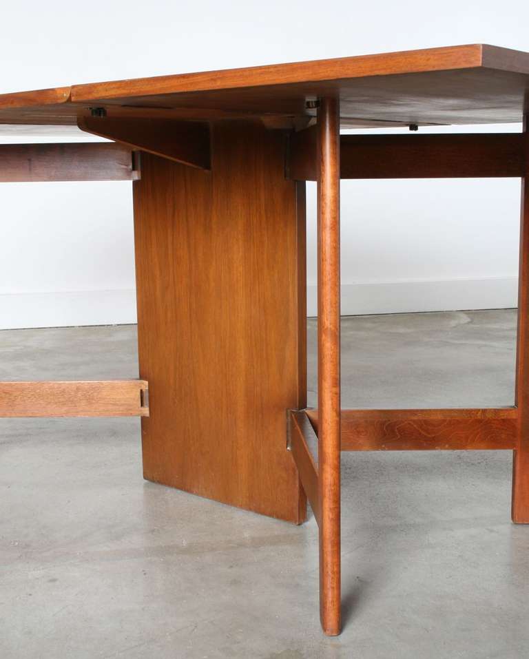 George Nelson Gate Leg Dining Table for Herman Miller at 1stDibs