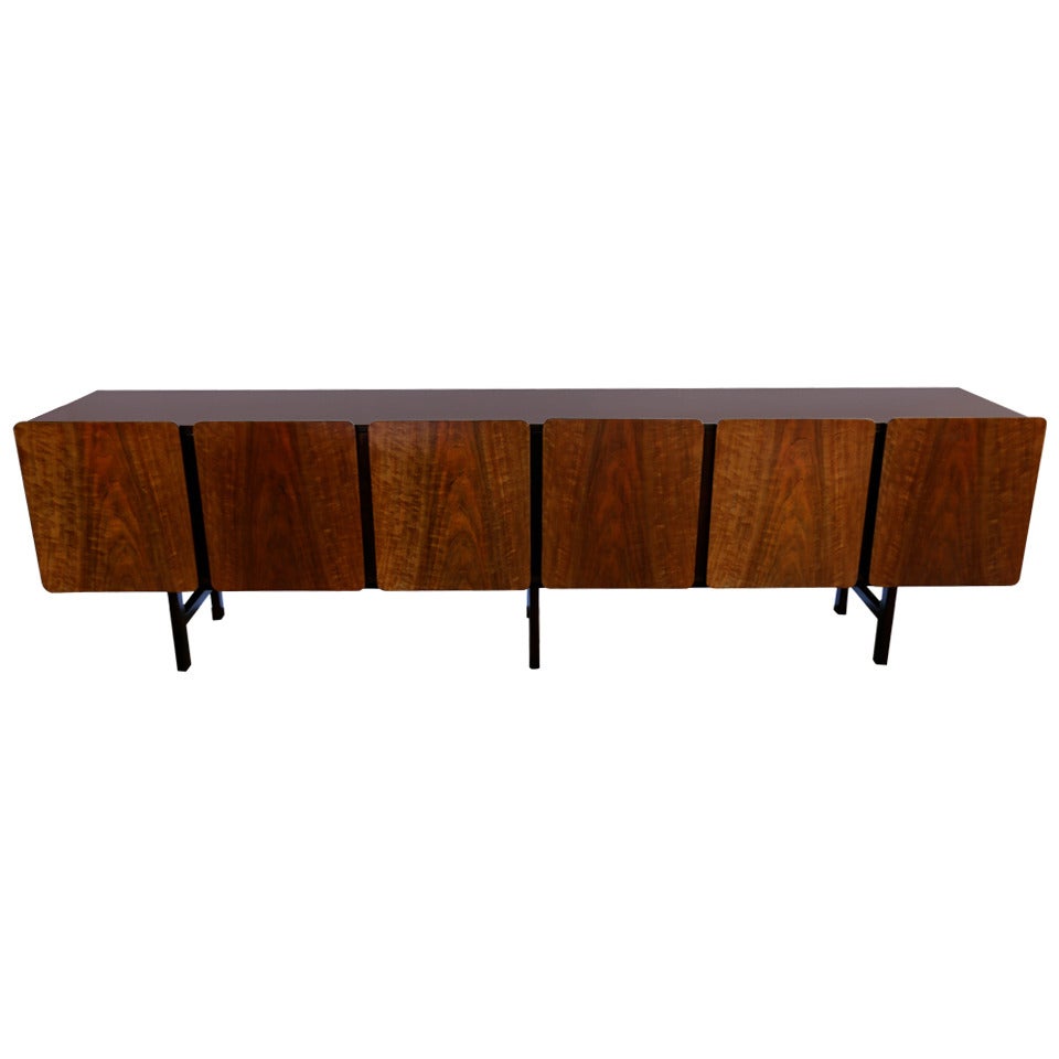 Custom 118" Long Credenza Circa 1965 at 1stDibs