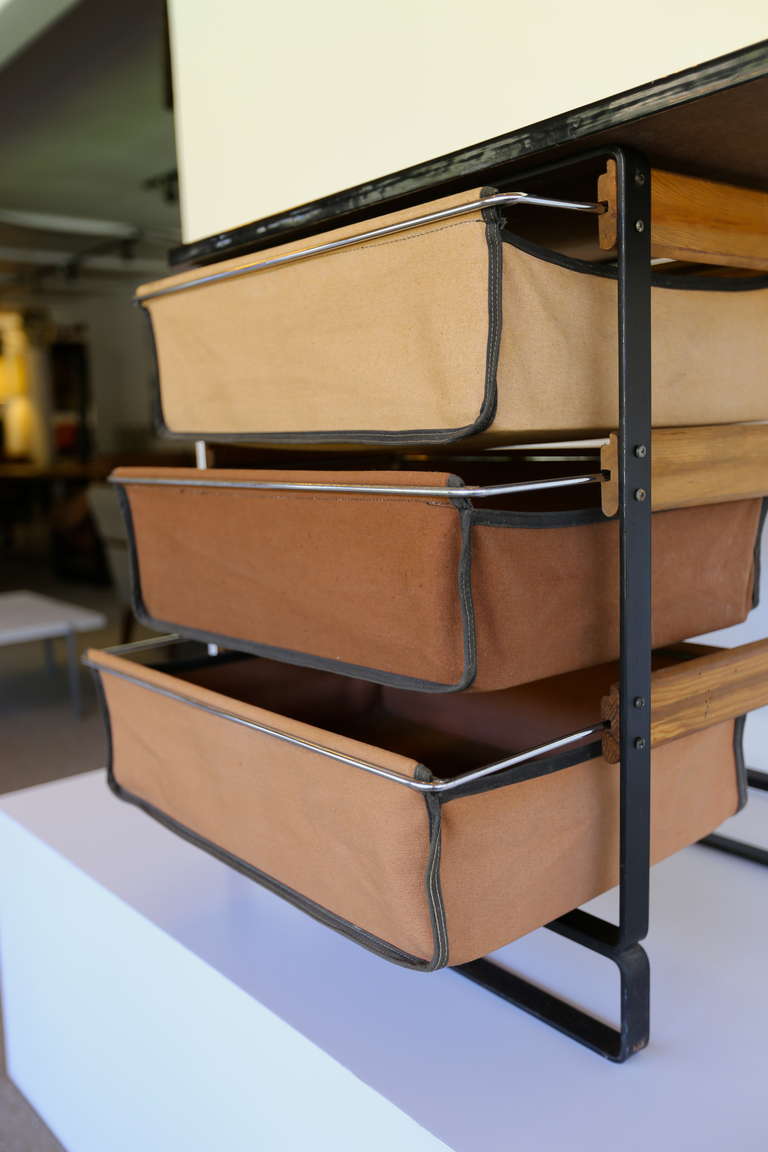 California Modern Desk by Landes at 1stDibs