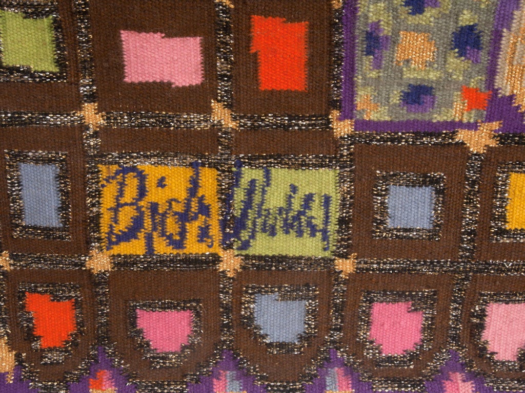 Tapestry by Bjorn Wiinblad at 1stDibs