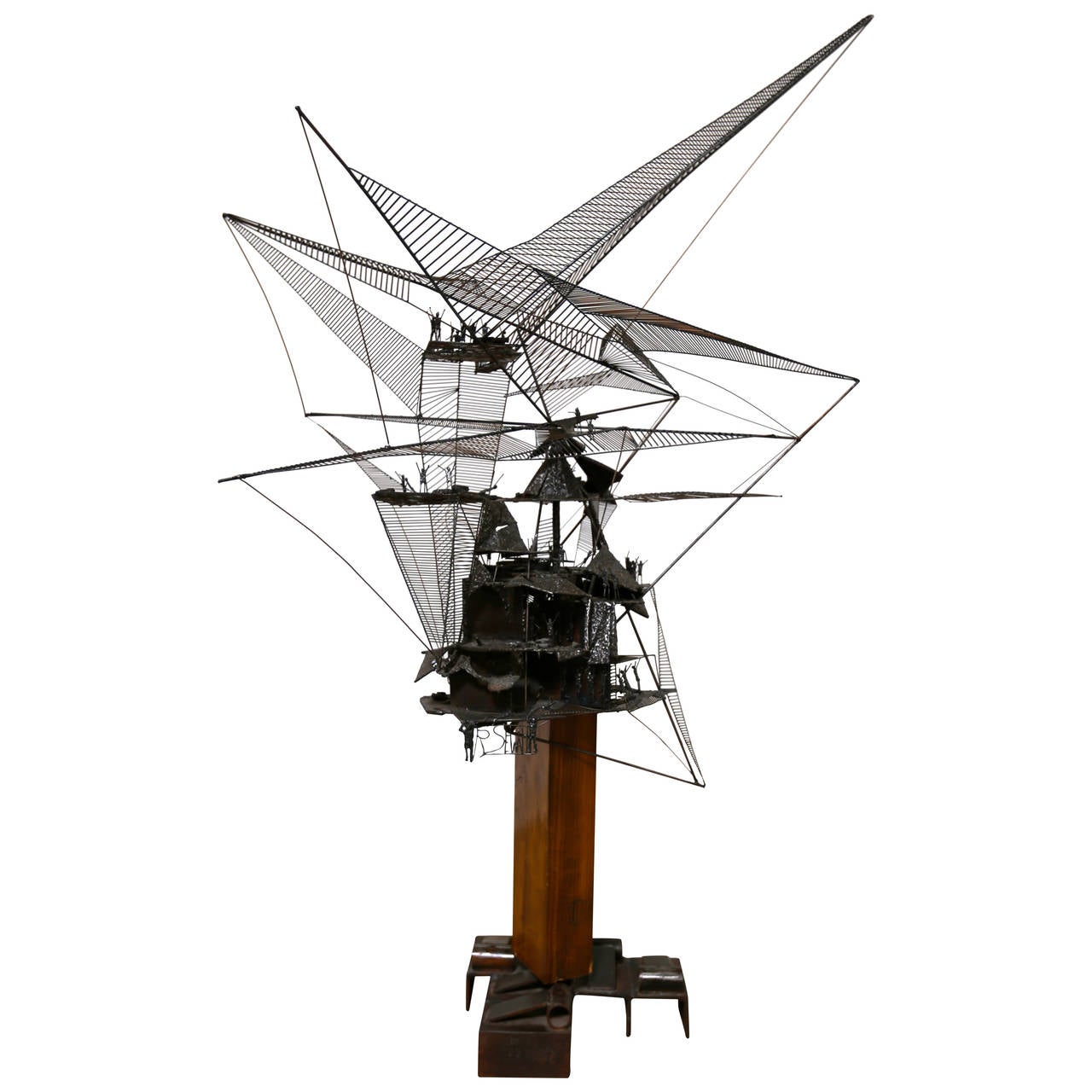 Floor Standing Sculpture by Artist Rick Stewart at 1stDibs