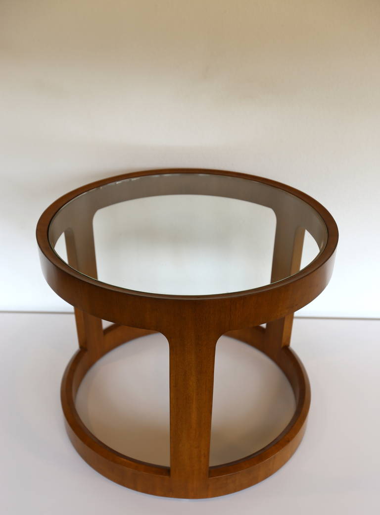 Round Side Table by Edward Wormley for Dunbar at 1stDibs