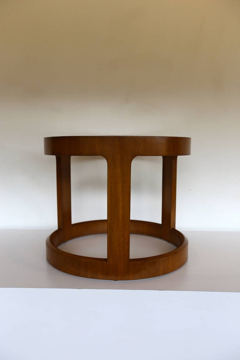 Round Side Table by Edward Wormley for Dunbar at 1stDibs