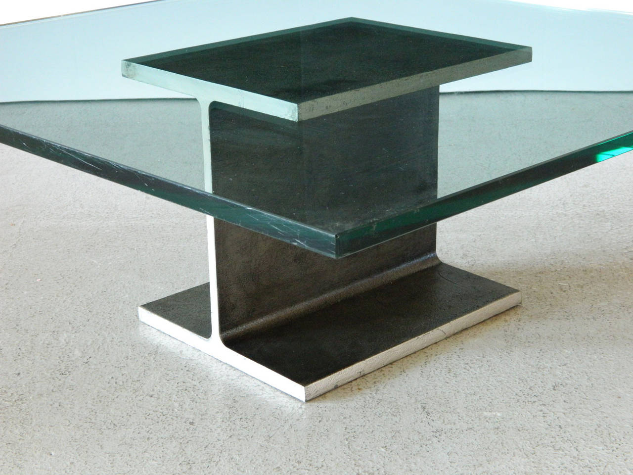 I-Beam Coffee Table in the style of Ward Bennett For Sale at 1stDibs ...