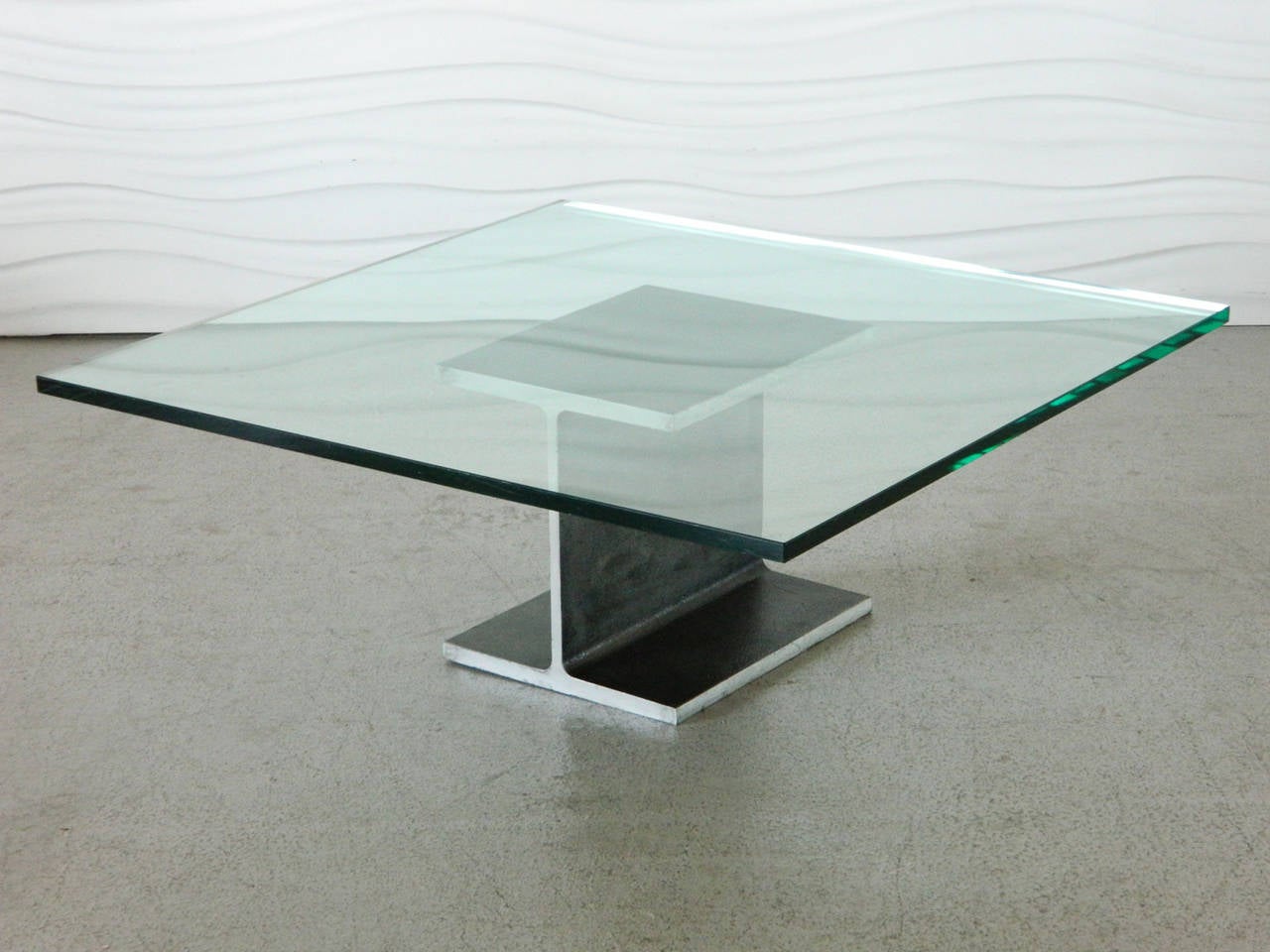 I-Beam Coffee Table in the style of Ward Bennett For Sale at 1stDibs ...