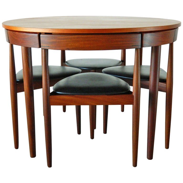 Hans Olsen Table and Chairs for Frem Rojle at 1stDibs