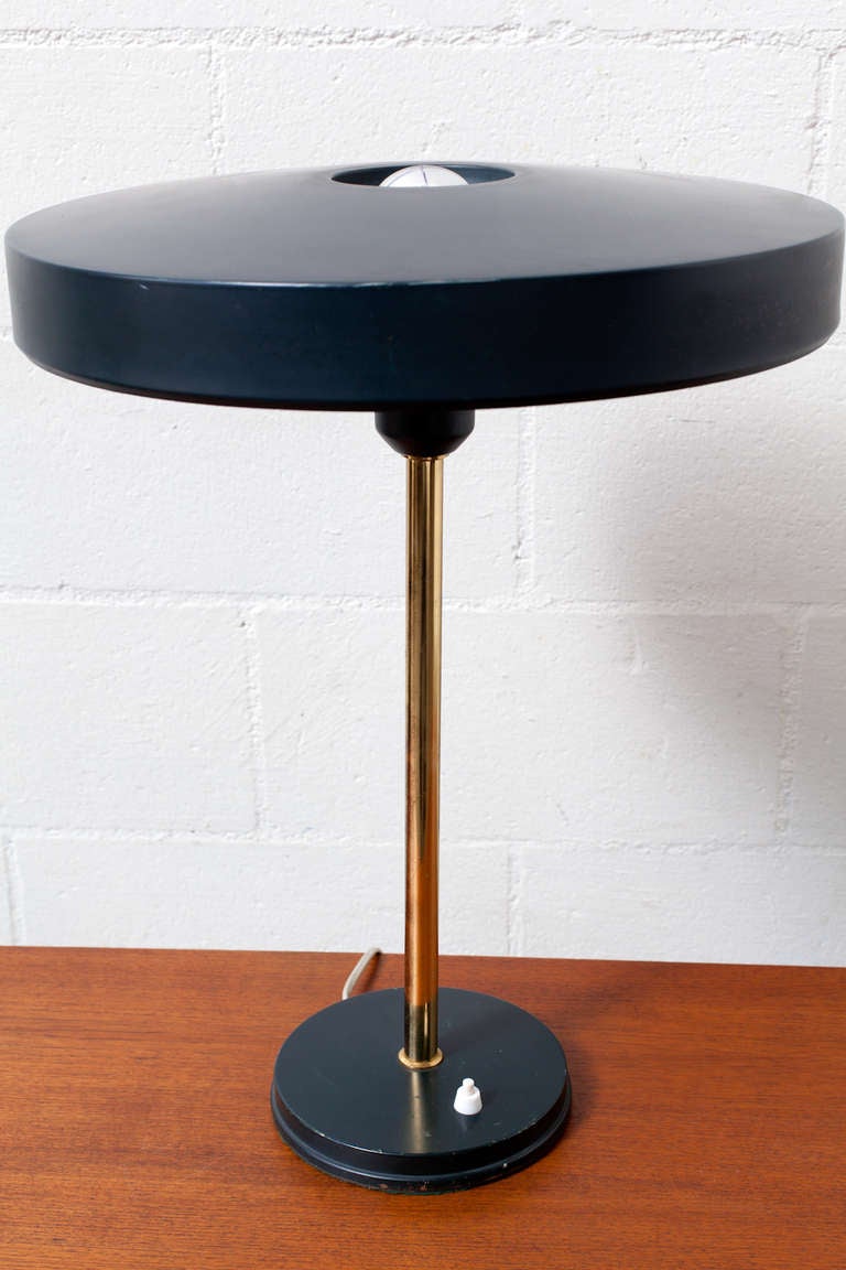 Phillips Standing Table Lamp by Louis Kalff at 1stDibs