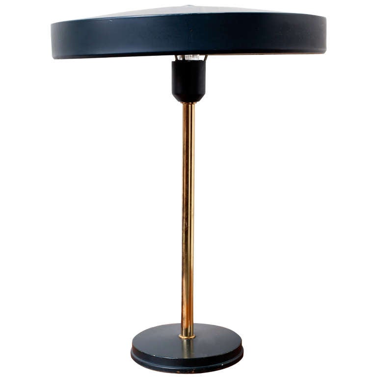 Phillips Standing Table Lamp by Louis Kalff at 1stDibs