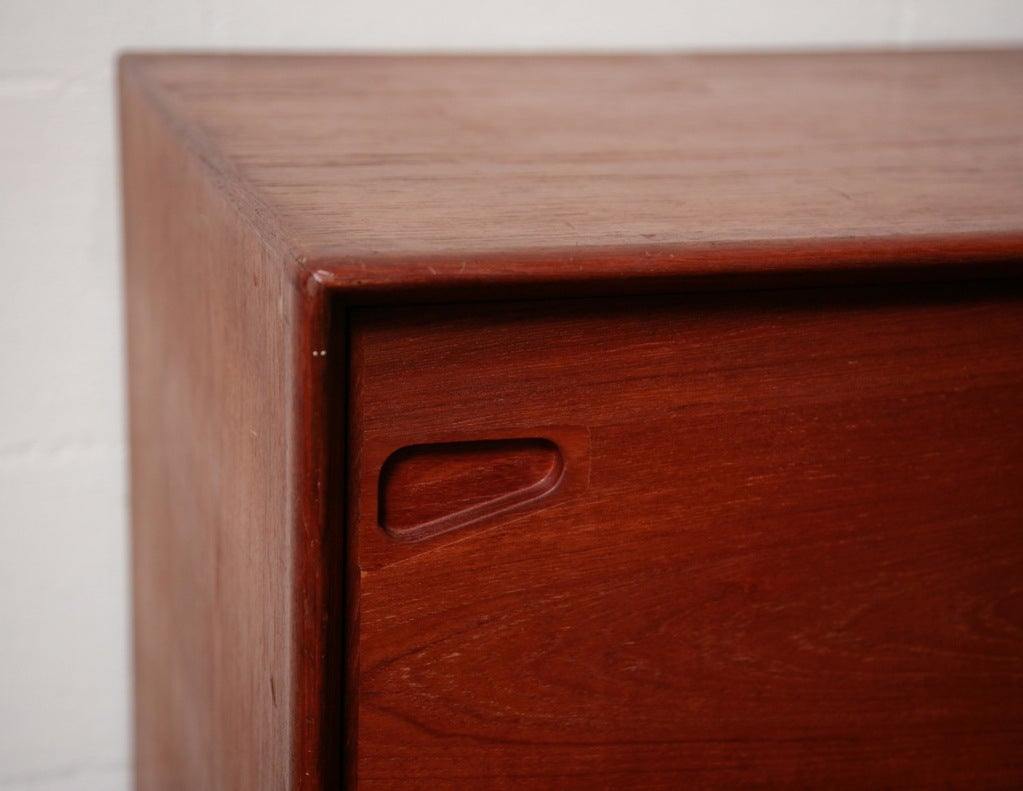 Mid-Century Modern Danish Teak Credenda at 1stDibs