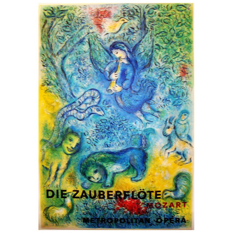 "Metropolitan Opera" by Marc Chagall For Sale at 1stDibs