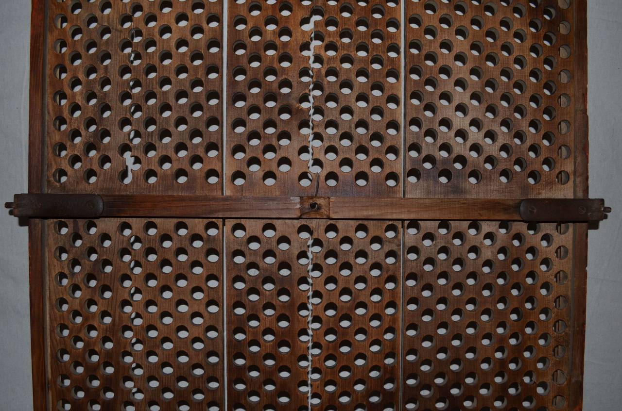 Agrarian Antique Handmade, Horse-Drawn Wooden Threshing Board at ...