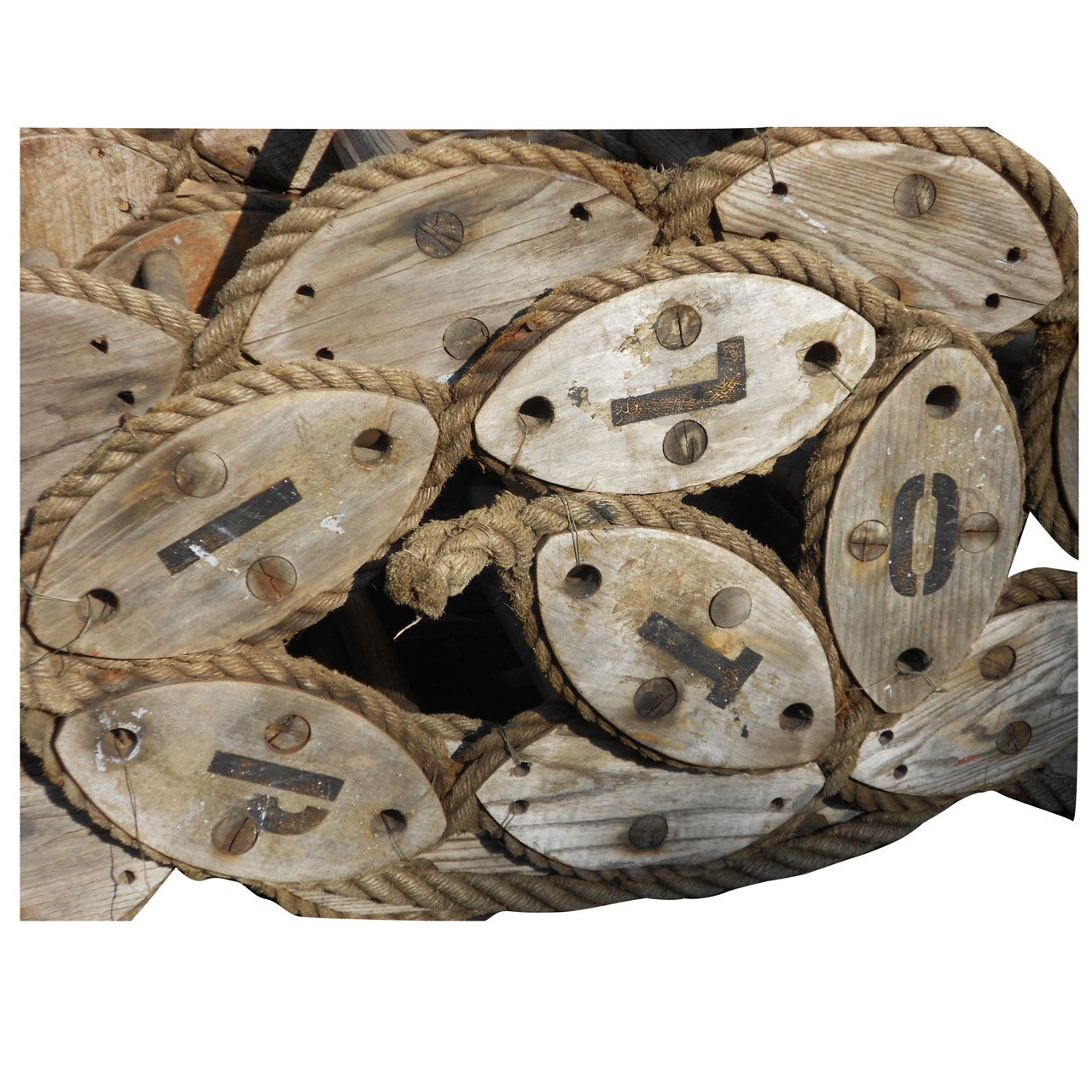 Primitive Pilot Ladder from Tugboat at 1stDibs