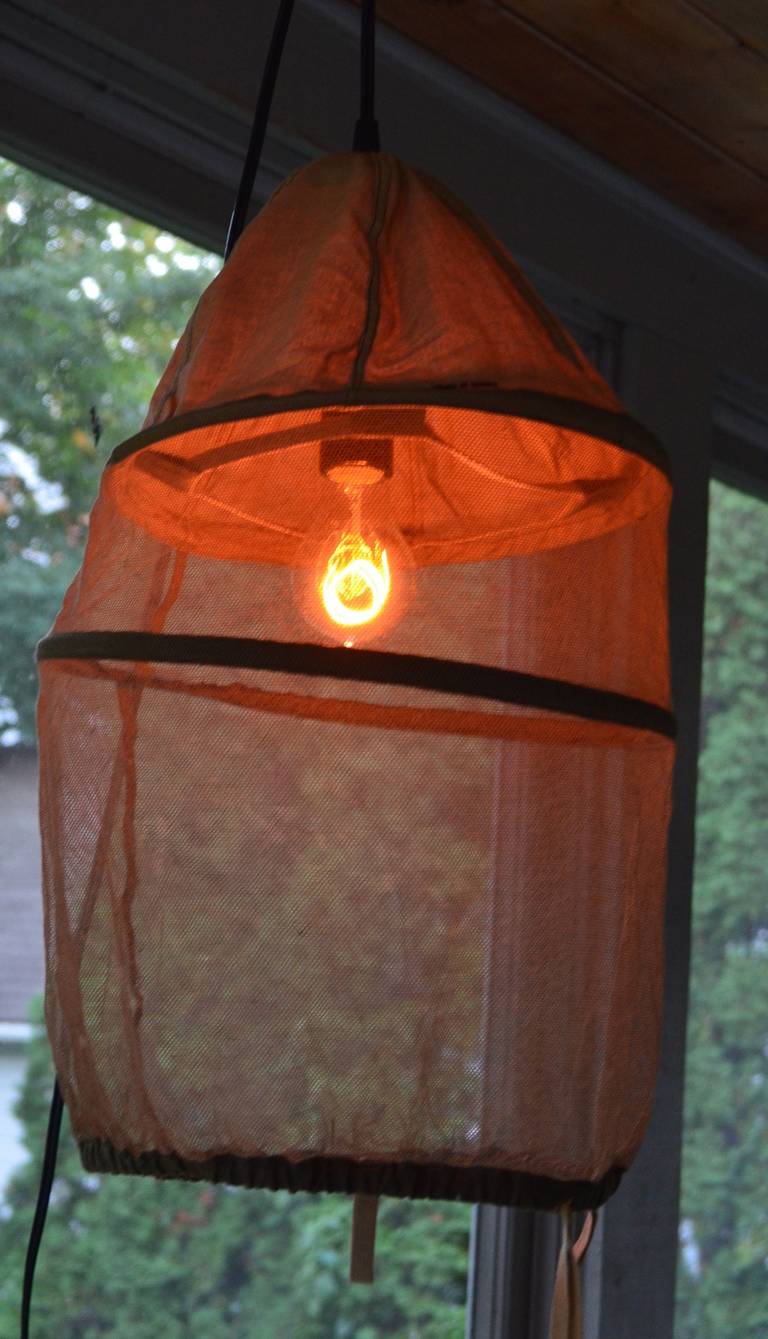 French Beekeeper's Hat as Pendant Light For Sale at 1stDibs