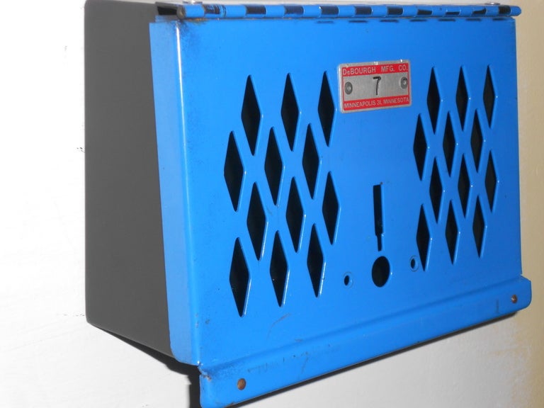 Vintage Gym Lockers as Key Cabinet Box Holder at 1stDibs