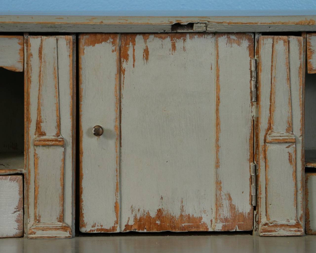 Antique Swedish Grey Secretary with Hidden Storage, circa 1800-40 at ...