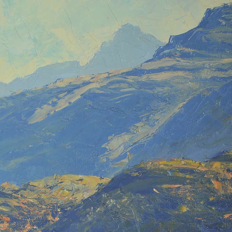 Original Oil Painting of Uncompahgre Valley by James Emery Greer at 1stDibs
