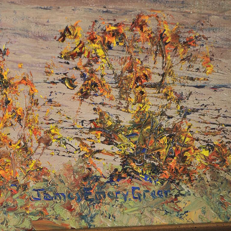 Original Oil Painting of Uncompahgre Valley by James Emery Greer at 1stDibs