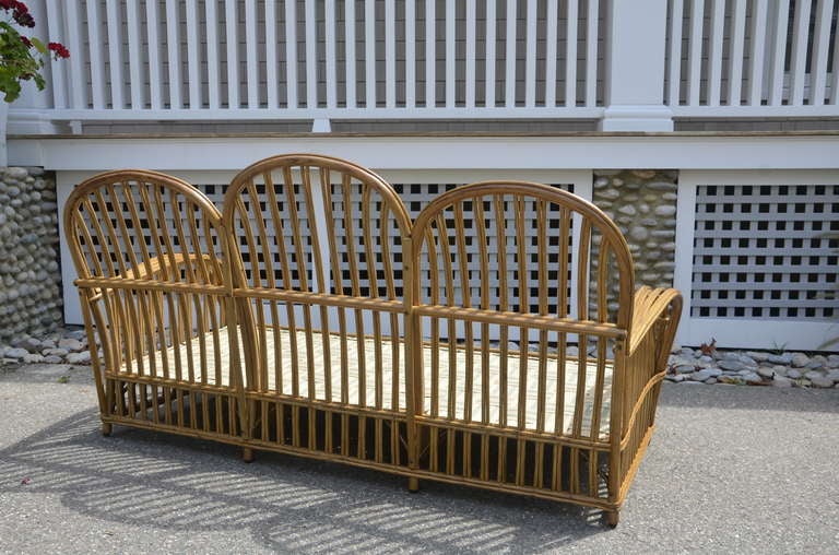 Antique Stick Wicker/Rattan Set at 1stDibs