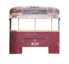 1931 Twin Coach Bus Front Panel For Sale at 1stDibs