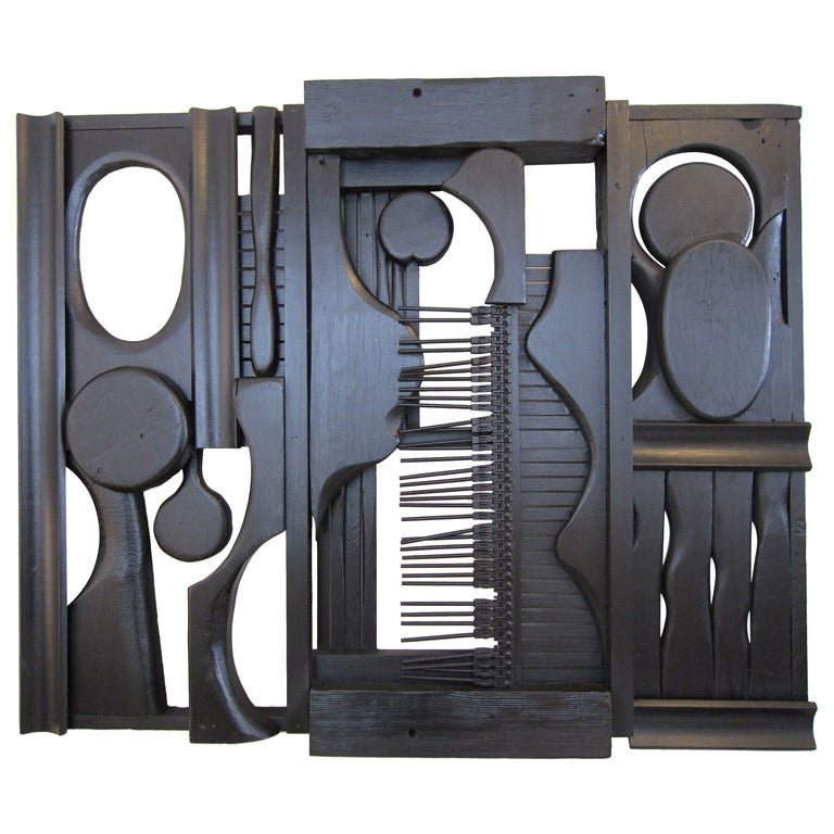 Large Constructivist Piece in the style of Louise Nevelson at 1stDibs