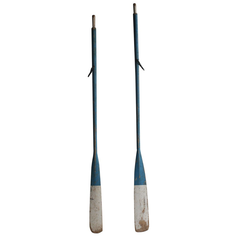 Vintage Wood Oars at 1stDibs | vintage oars, antique oars, vintage ...