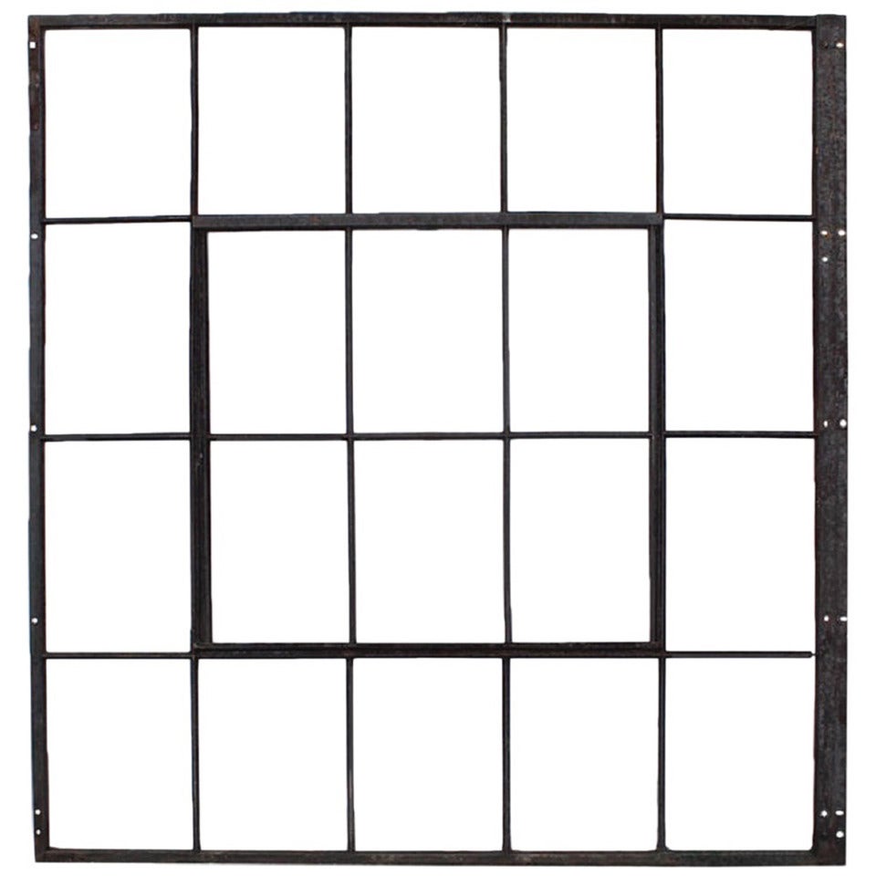Large Antique Industrial Metal Casement Window, more available at 1stDibs