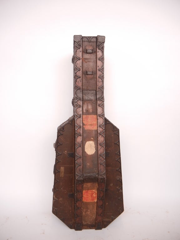 1800's English wooden cello case at 1stDibs