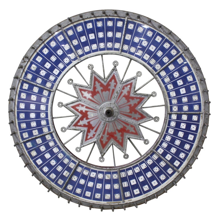 H.C. Evans and Co Antique Jumbo Dice Big Six Wheel at 1stDibs | big six ...