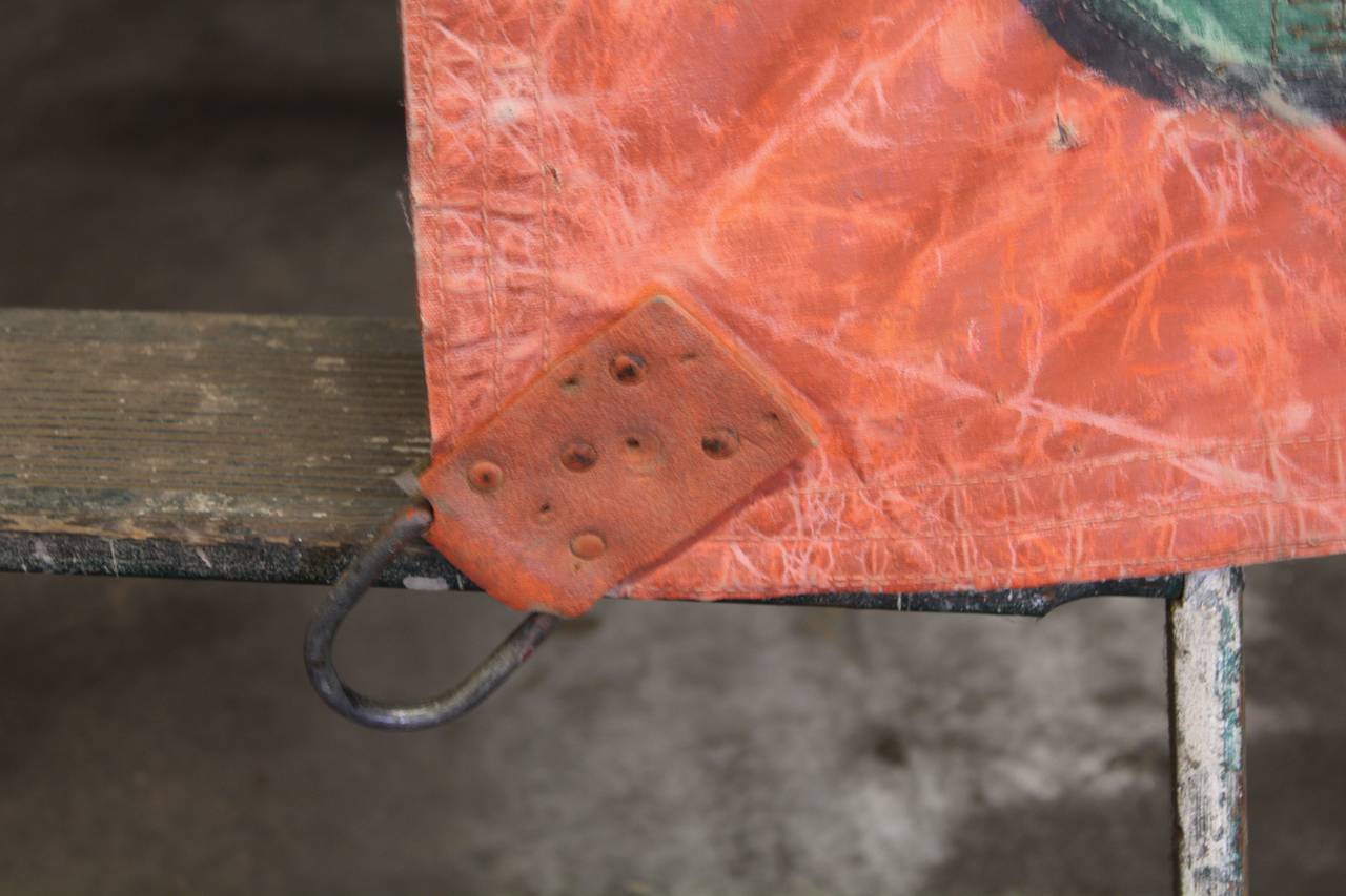 1950s Circus Sideshow Banner, "Sword Swallower" at 1stDibs