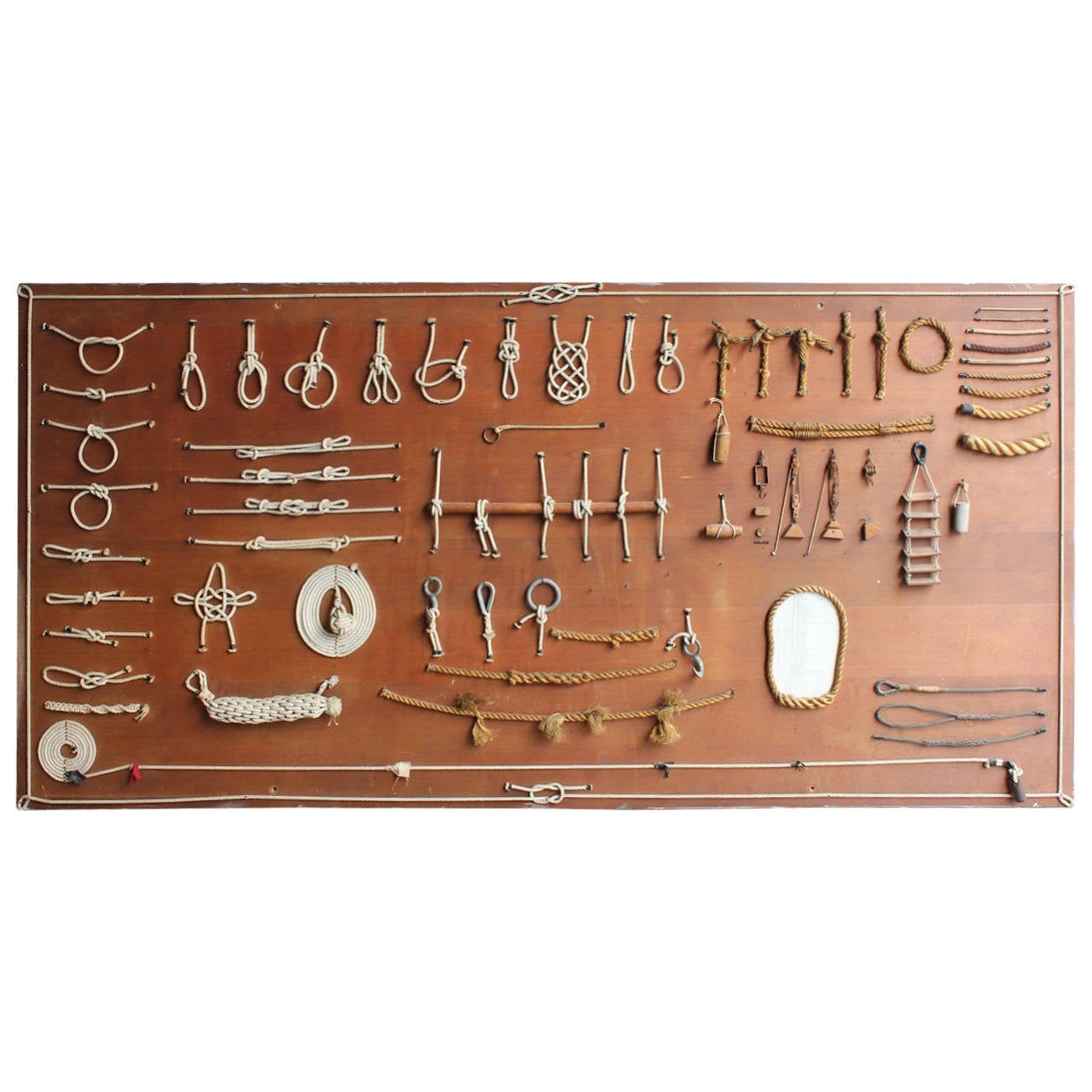 Vintage Boy Scout Knot Board at 1stDibs | knot board scouts, boyscout ...