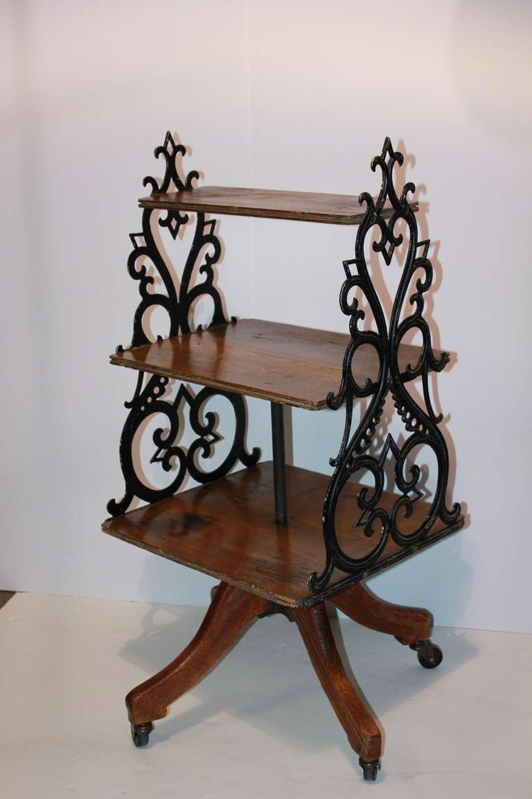 Antique Swing Department, Store Display Shelves/Bookcase at 1stDibs