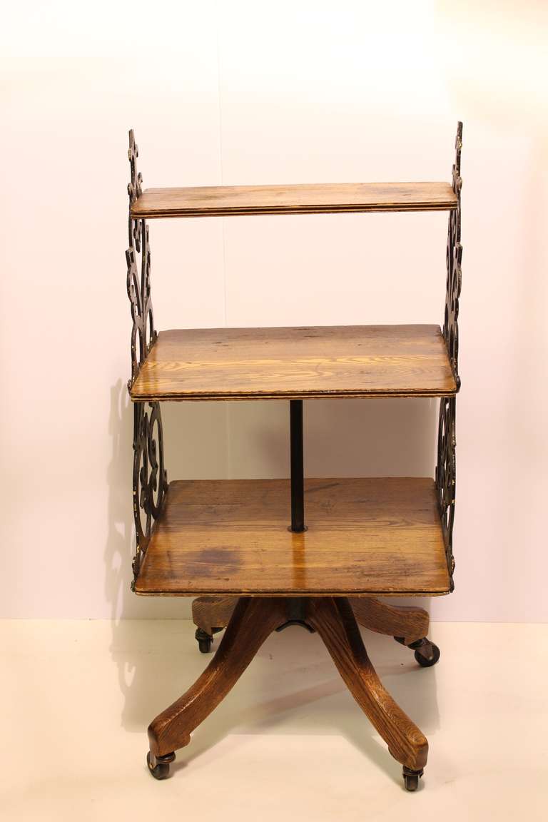 Antique Swing Department, Store Display Shelves/Bookcase at 1stDibs