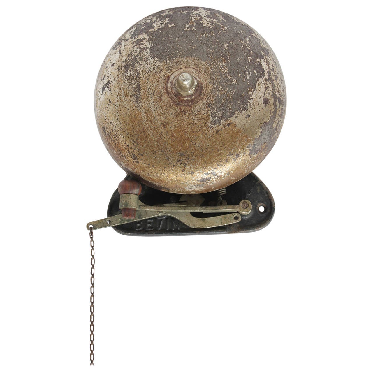 Antique Boxing Ring Wall Bell at 1stDibs