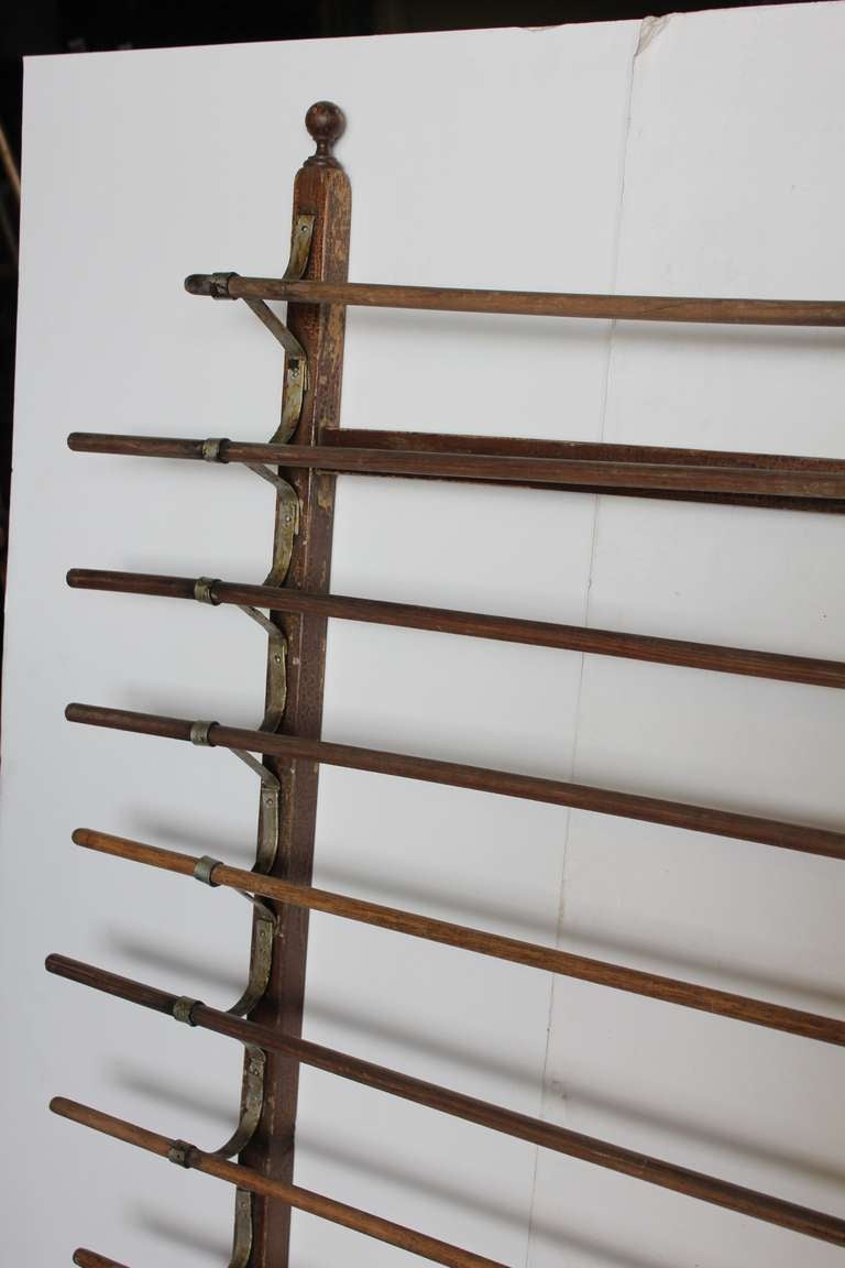 Antique Wall Hotel Magazine Holder at 1stDibs