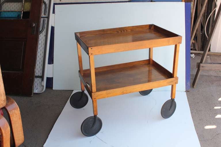 Vintage Library Cart/Tea Cart at 1stDibs | antique library cart ...