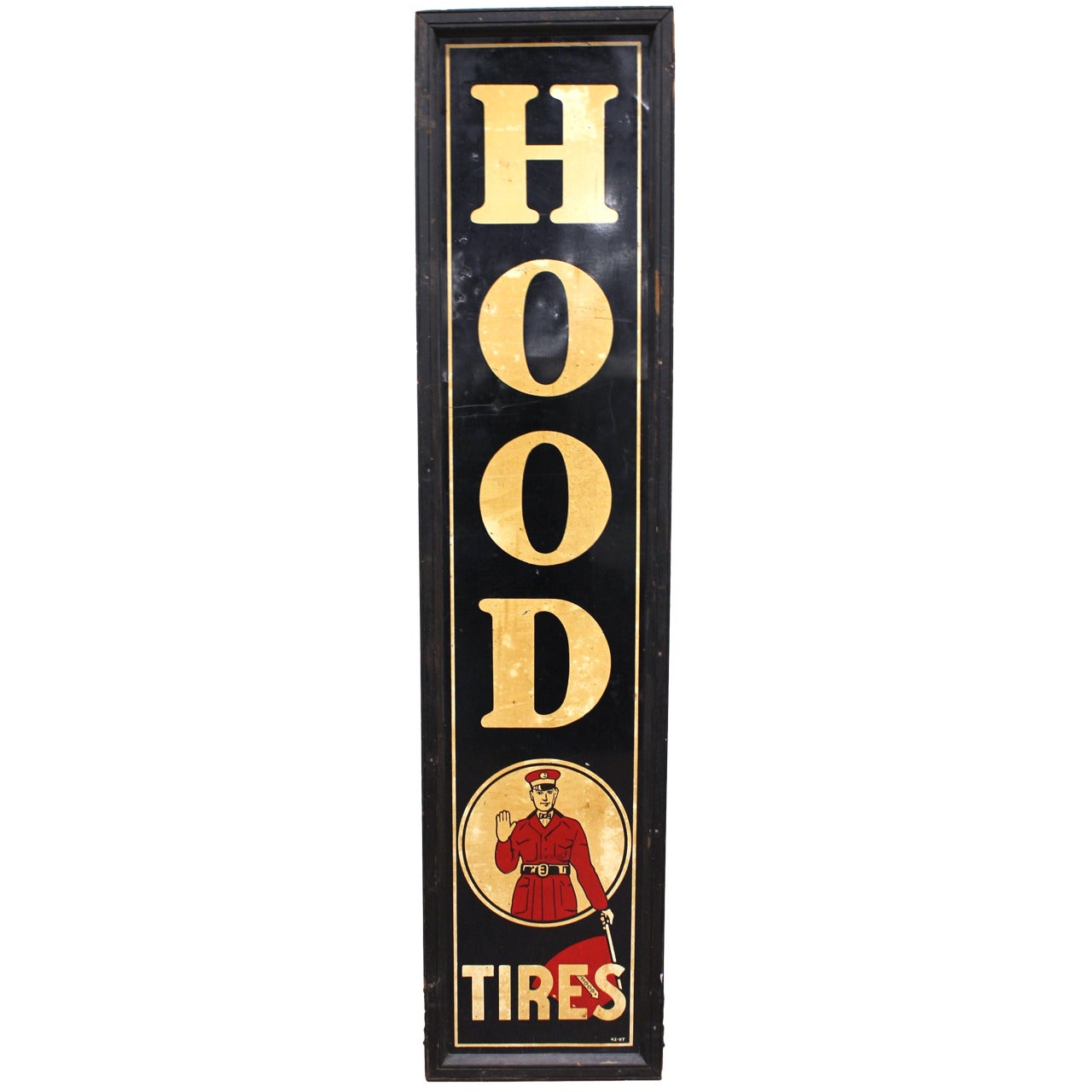 Antique Advertising Tin Sign For Hood Tires at 1stDibs | hood tires ...