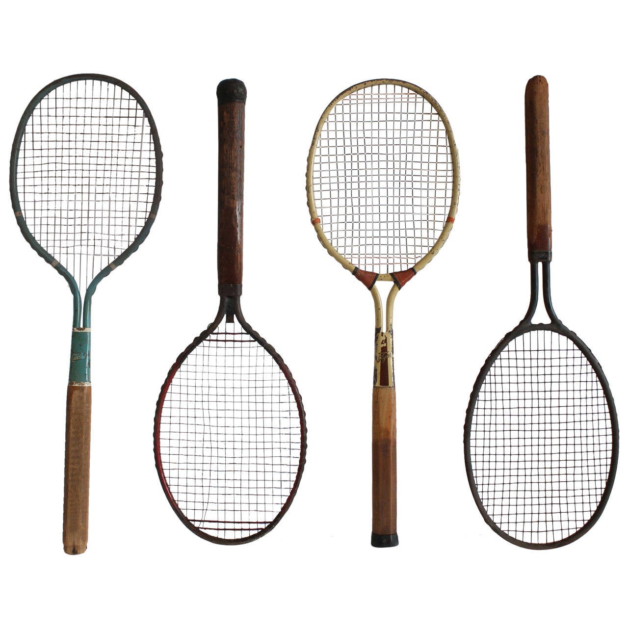 1920s Metal Tennis Rackets by Dayton at 1stDibs