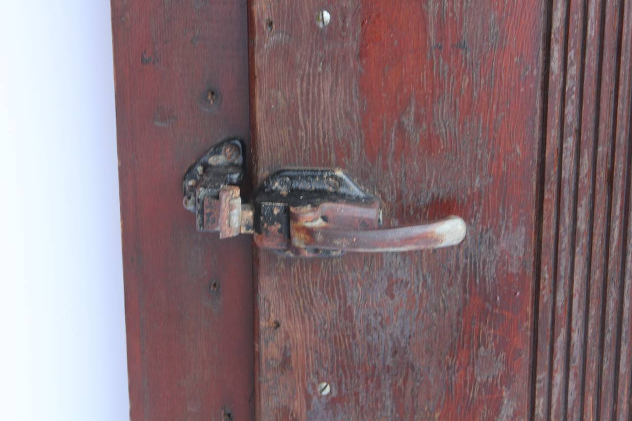 Large Antique Butcher Shop Refrigerate Doors by Butcher Boy Co ...