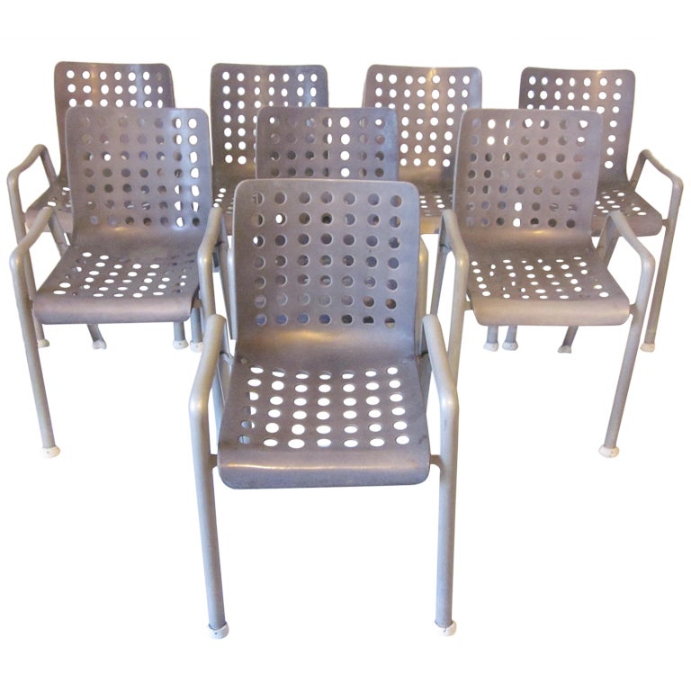 Hans Coray " Landi" Chair Set at 1stDibs