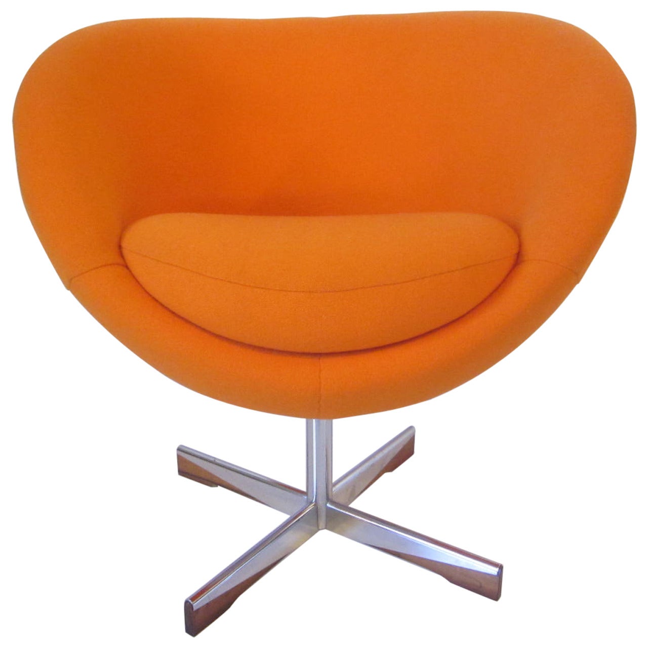 Danish Styled Ball Chair at 1stDibs