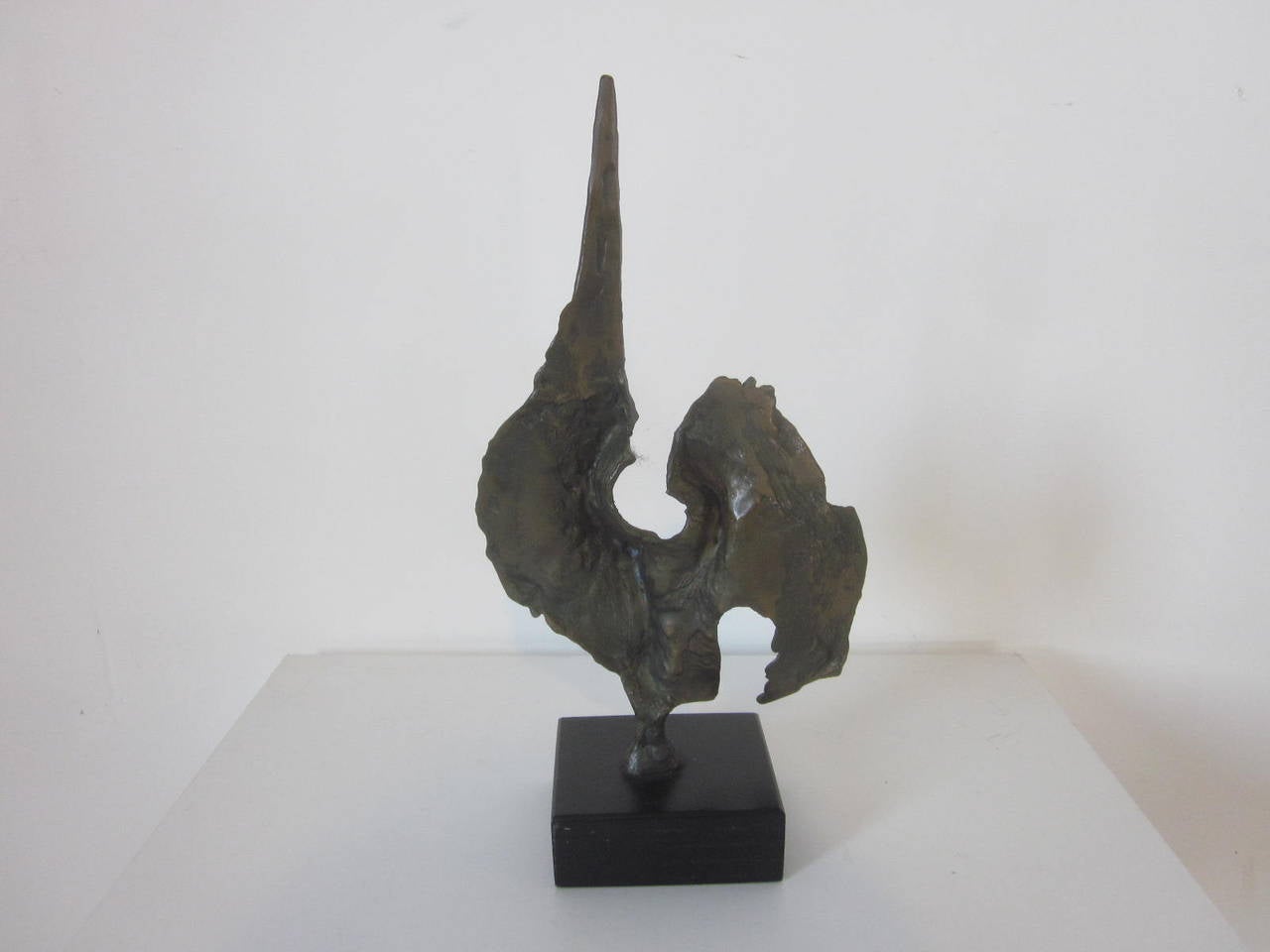 F. Russo Bronze Abstract Sculpture at 1stDibs