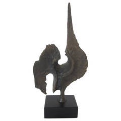 F. Russo Bronze Abstract Sculpture at 1stDibs