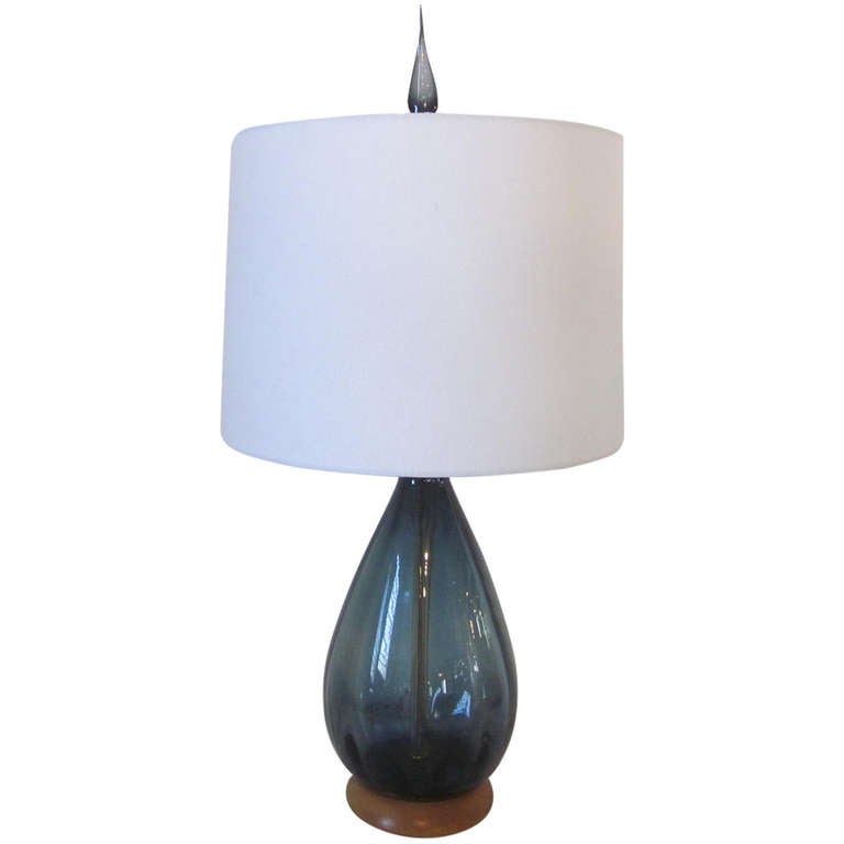 Blenko Lamp at 1stDibs