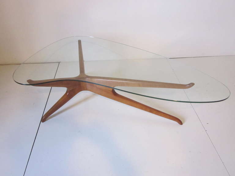 Kagan-Inspired Coffee Table at 1stDibs