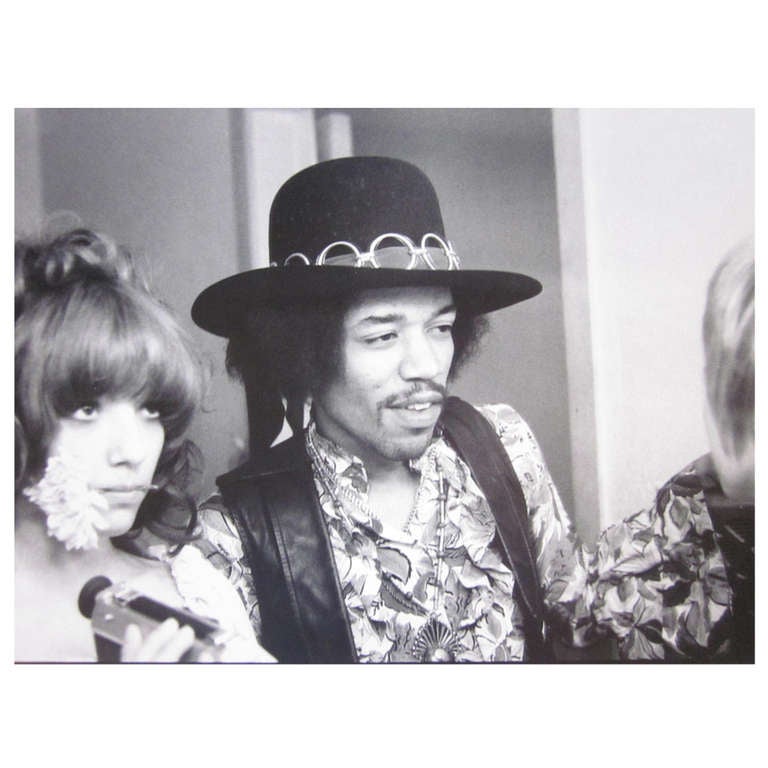 Hendrix Photo By Chuck Boyd at 1stDibs