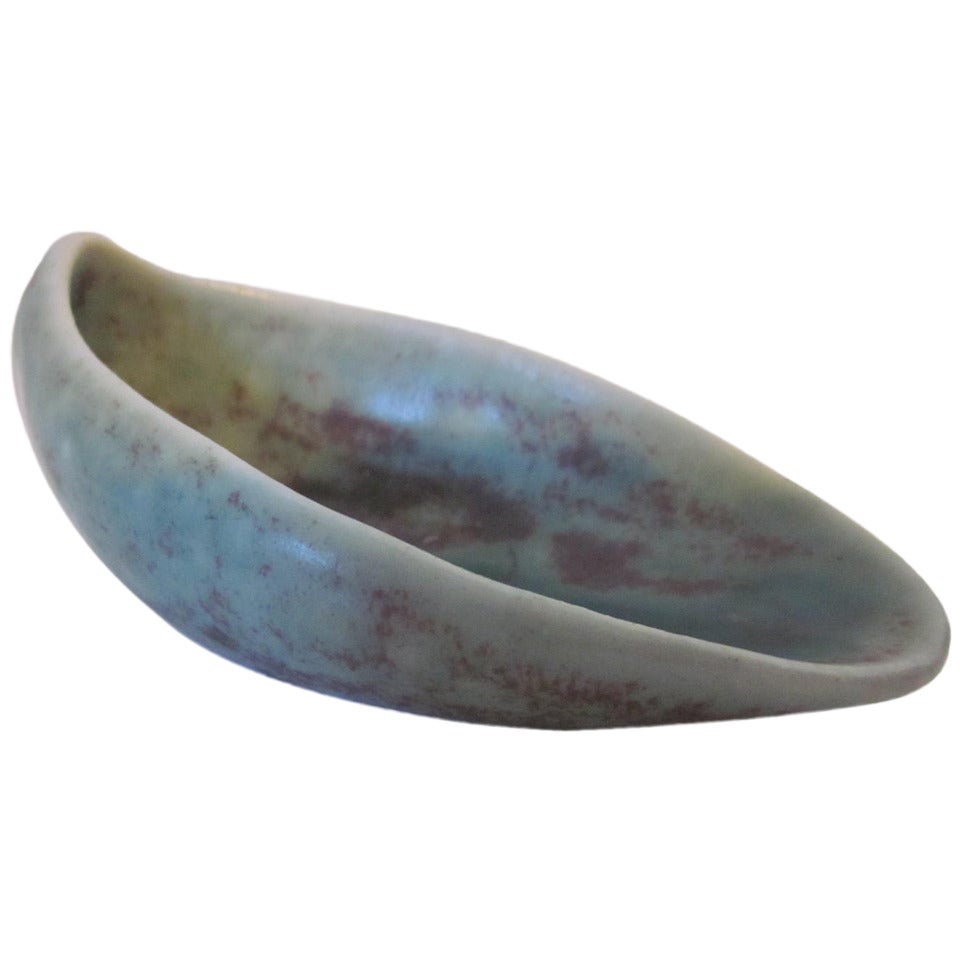 Danish Saxbo Pottery Bowl Designed By Erik Rahr For Sale at 1stDibs