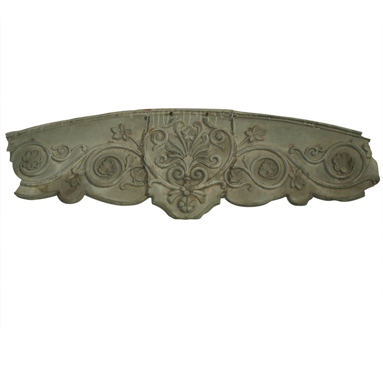 Late 19th Century French Zinc Window Panels at 1stDibs