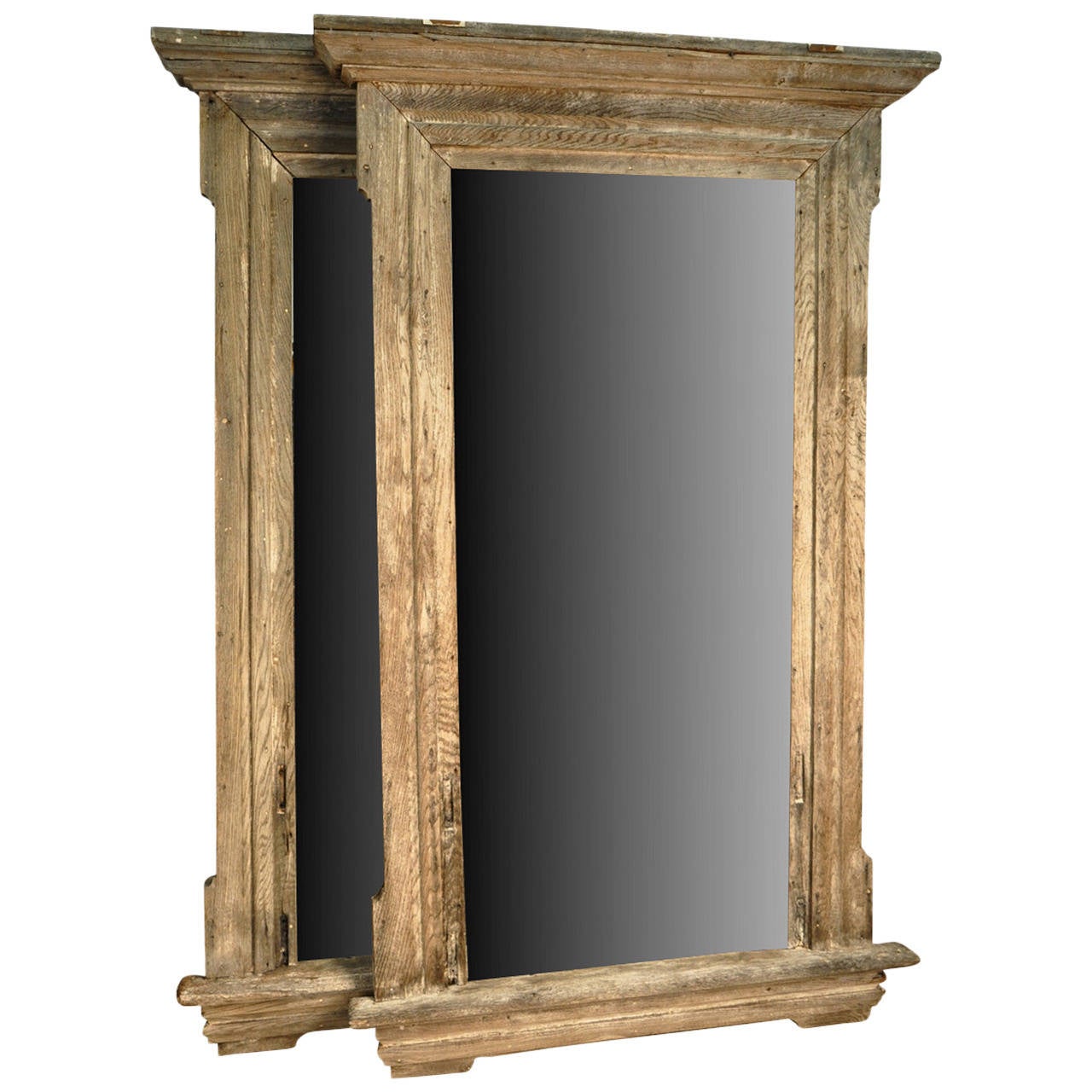 Monumental Pair of 18th Century French Window Frames Now as Mirrors at ...