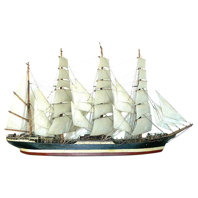 Last of Clipper Ships German Bark Priwall Nautical Model Ship For Sale ...